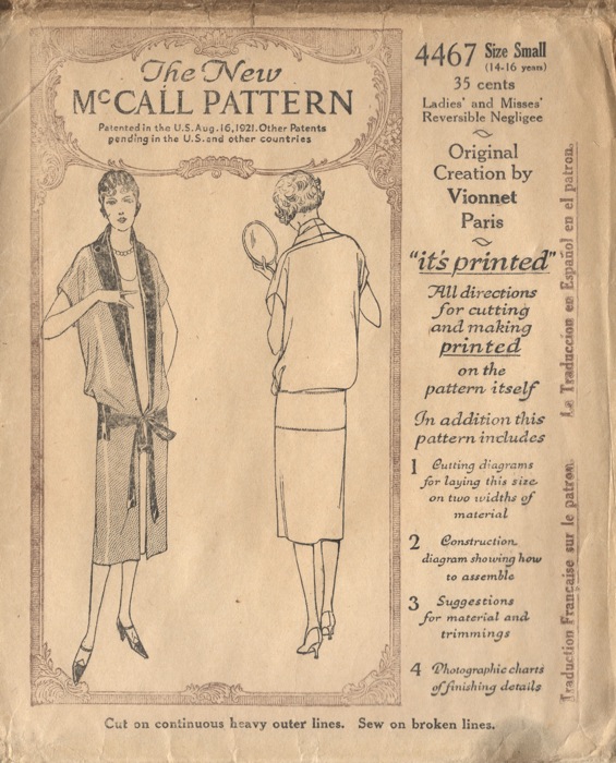 Vionnet Patterns – PatternVault