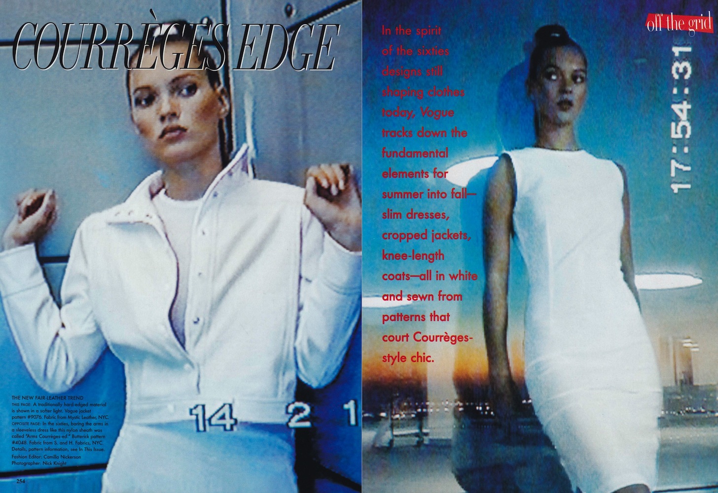 Patterns in Vogue: Courrèges Edge – PatternVault