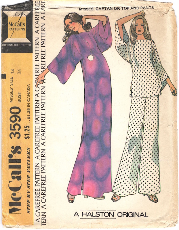 Yves Saint Laurent + Halston: Fashioning the 70s – PatternVault