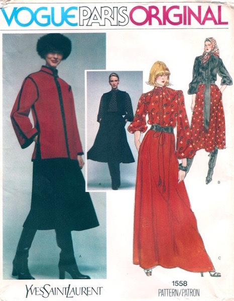 Yves Saint Laurent + Halston: Fashioning the 70s – PatternVault