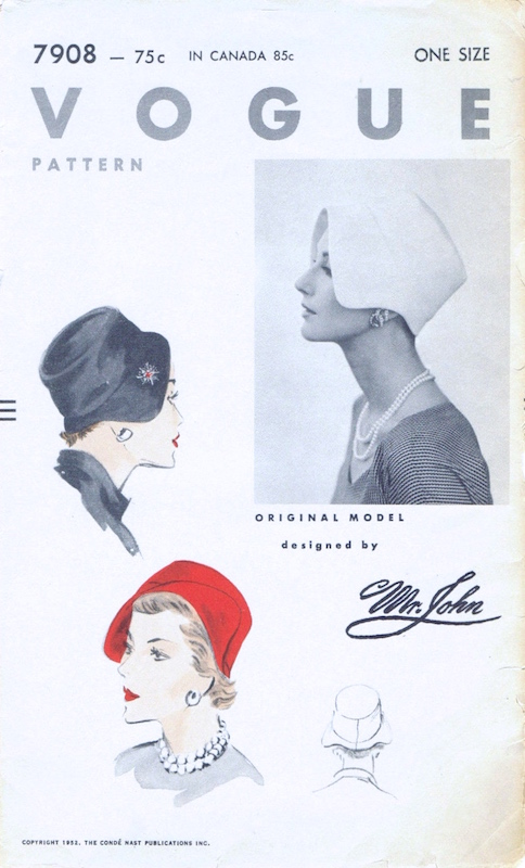 Mr. John Millinery Patterns – PatternVault