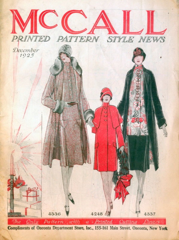 McCall Style News, December 1925 – PatternVault