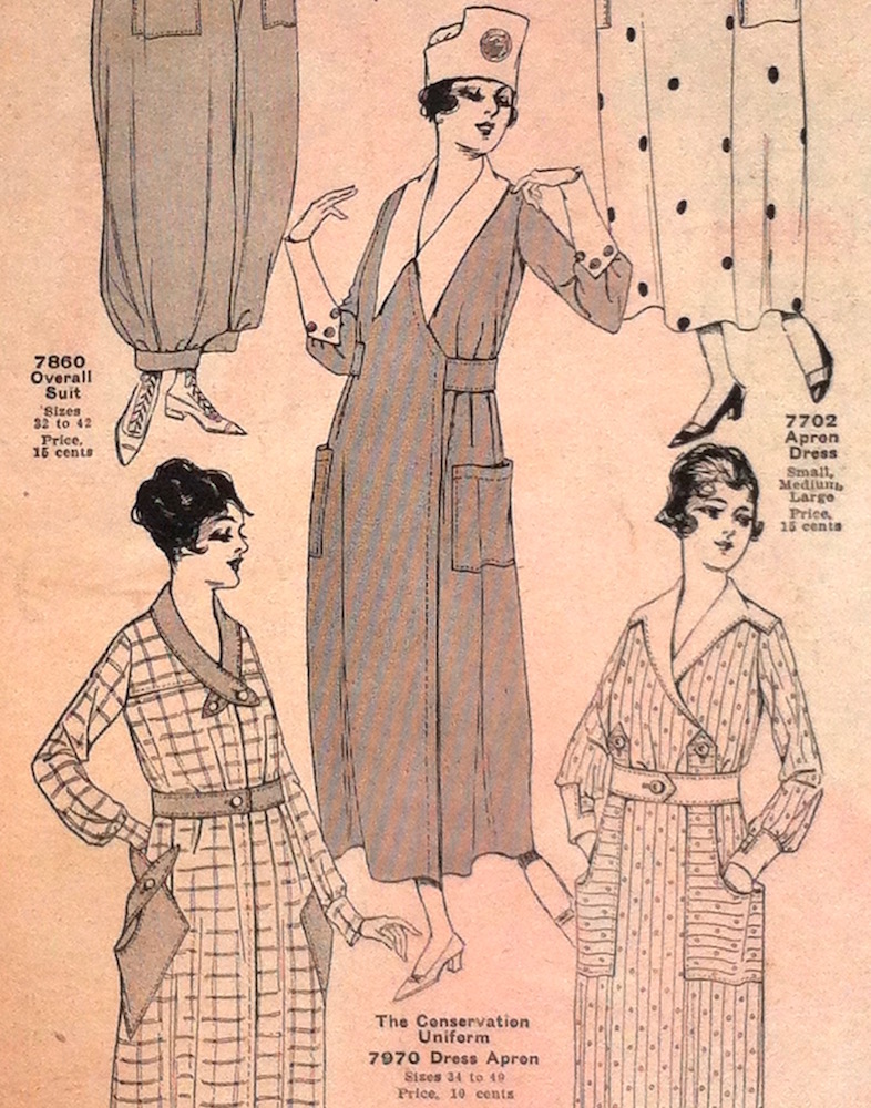 McCall Fashions for January 1918 – PatternVault