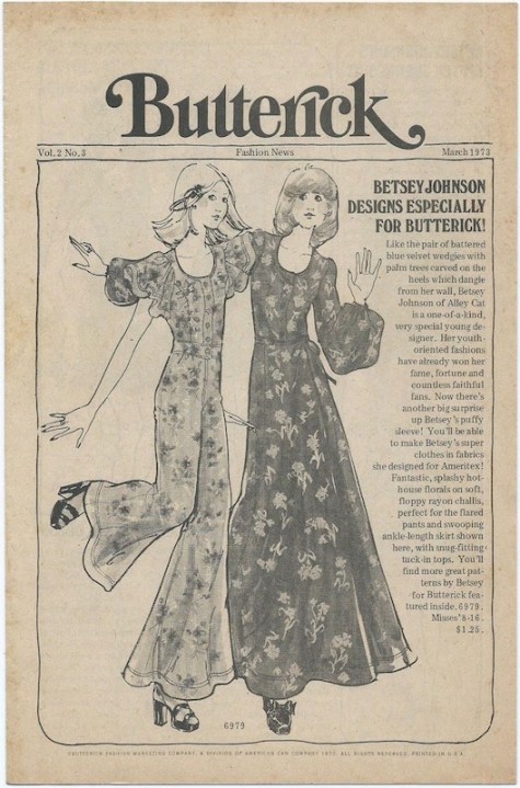 Betsey Johnson: Butterick Patterns – PatternVault