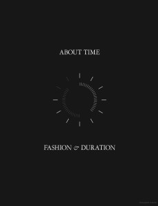 About Time: Fashion and Duration – PatternVault